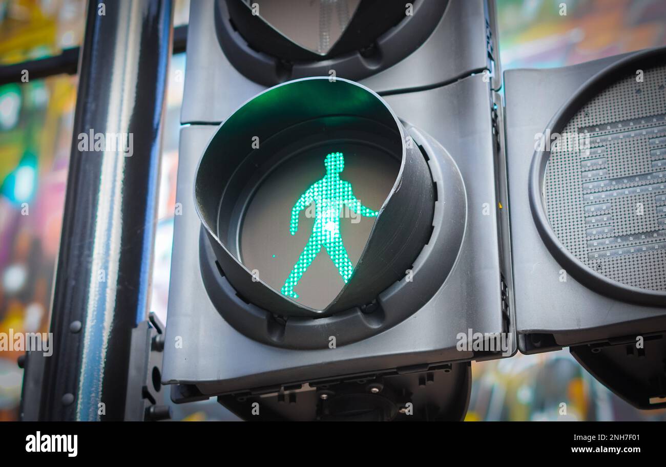 close up of signal system traffic light,road signs Stock Photo - Alamy