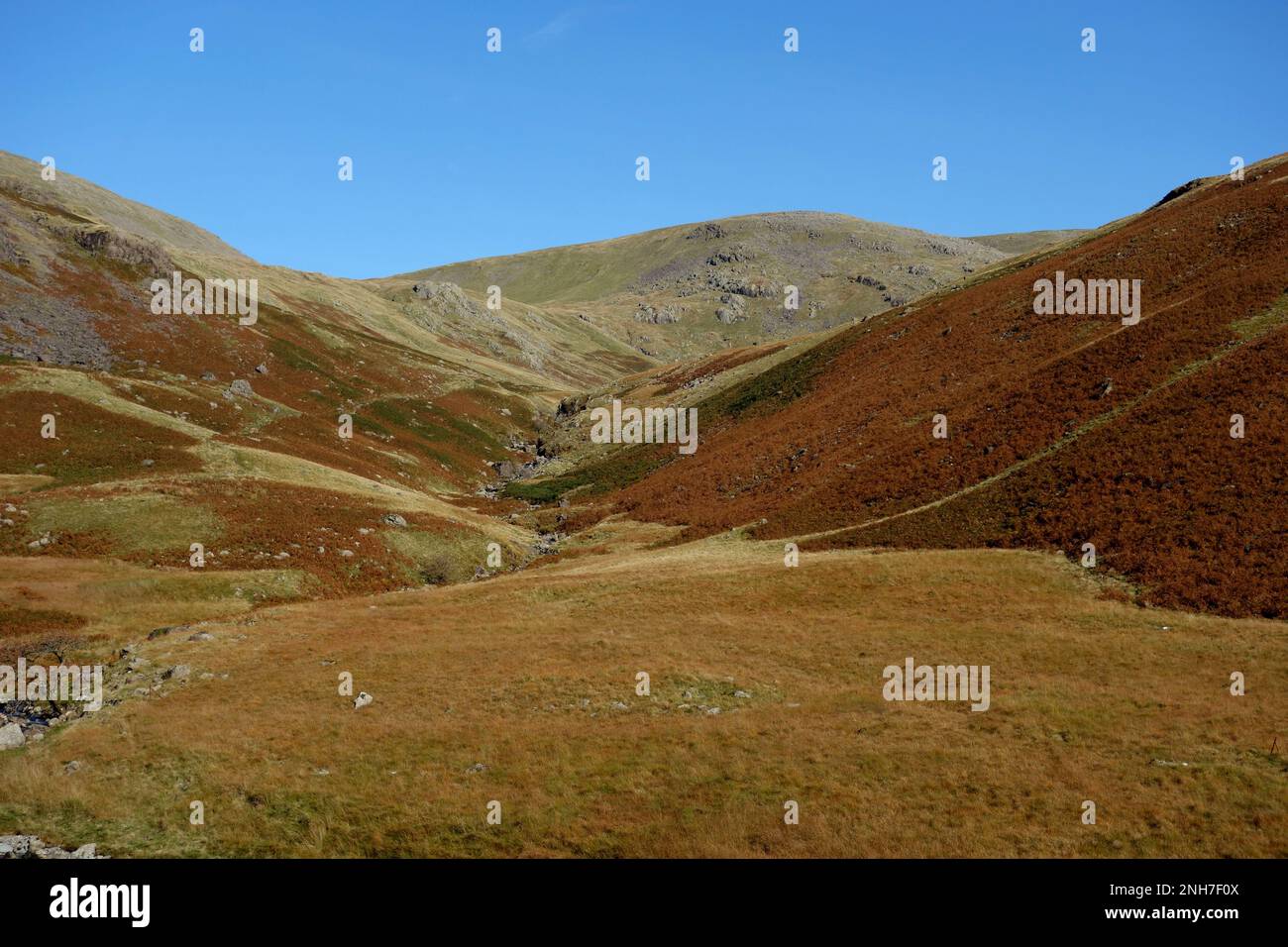 The Southern Crags of the Wainwright Scoat Fell from the Path in the ...