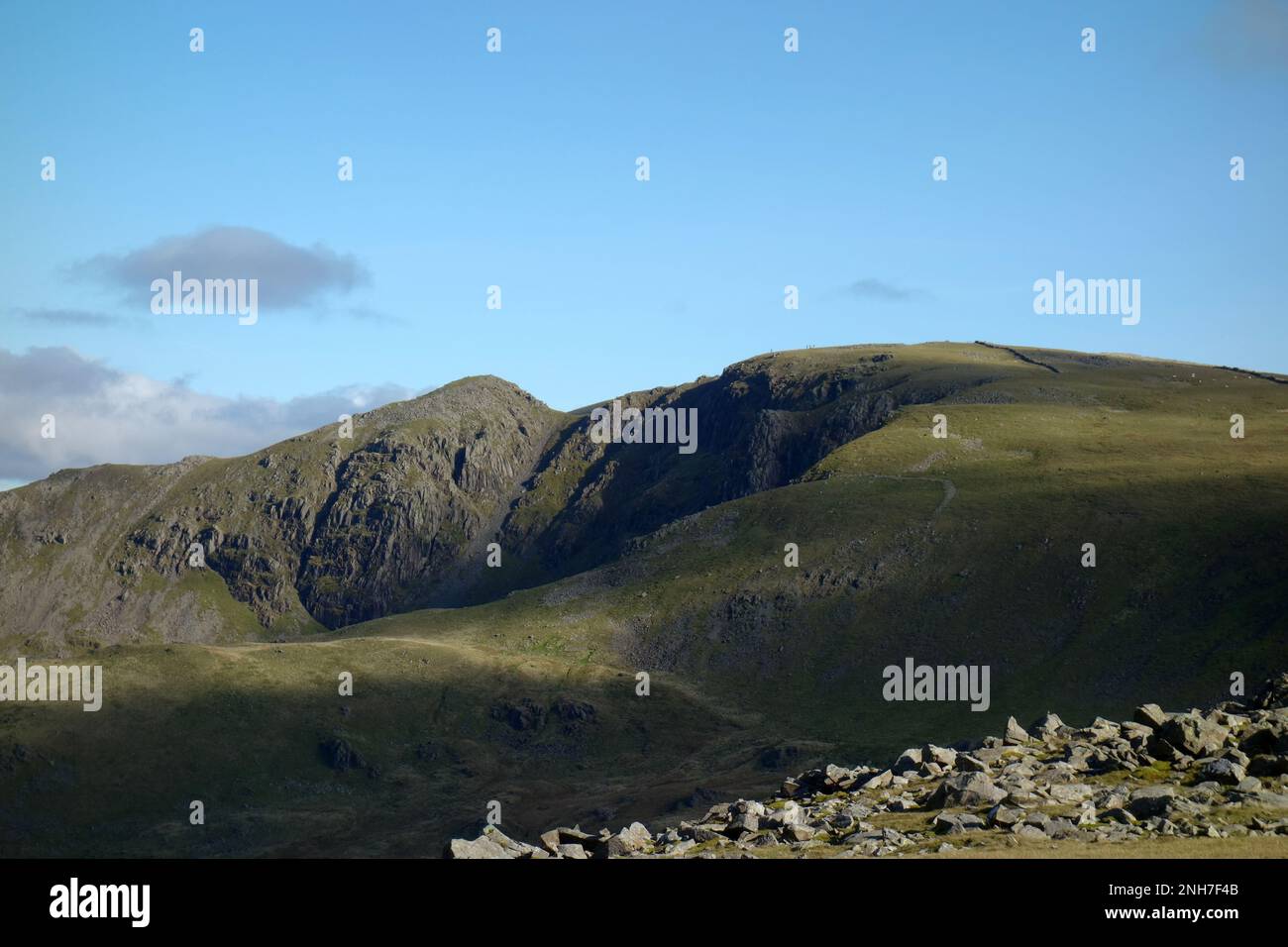 The Wainwrights Steeple and Scoat Fell from near the Summit of the ...