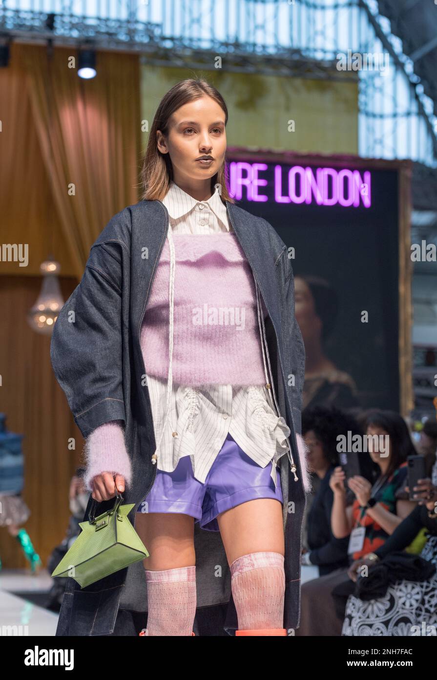 Pure London 2023 Catwalk Runway Olympia London British Fashion Event ...