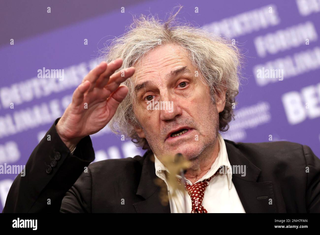 Berlin, Germany. 21st Feb, 2023. Philippe Garrel, director and ...
