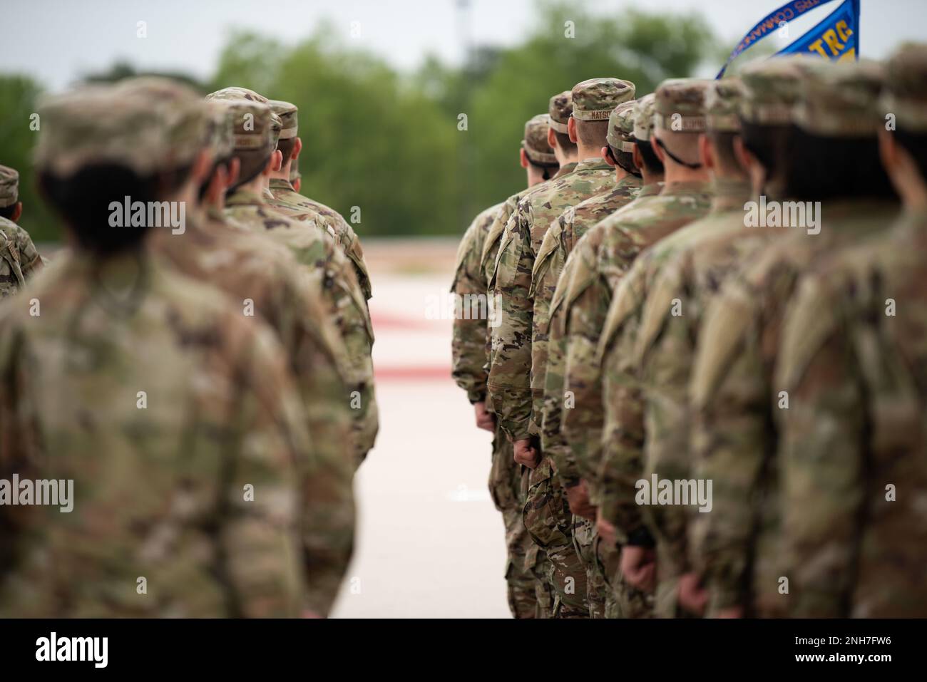 On July 21, 2022, the 331st Training Squadron practices drill at Joint ...