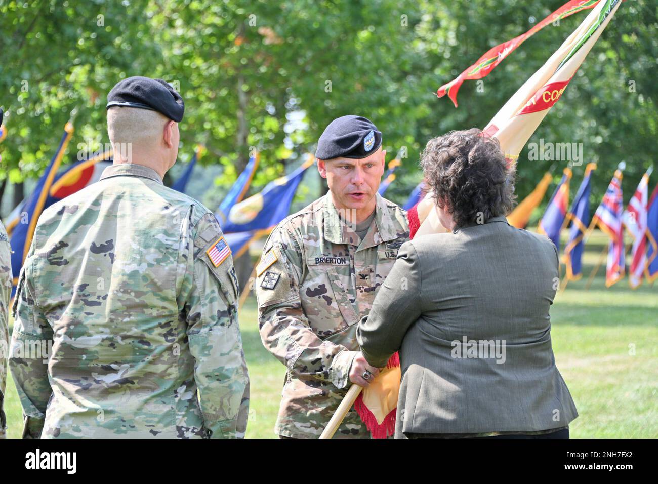 The U.S. Army Support Activity Celebrated a Change of Command on 21 ...