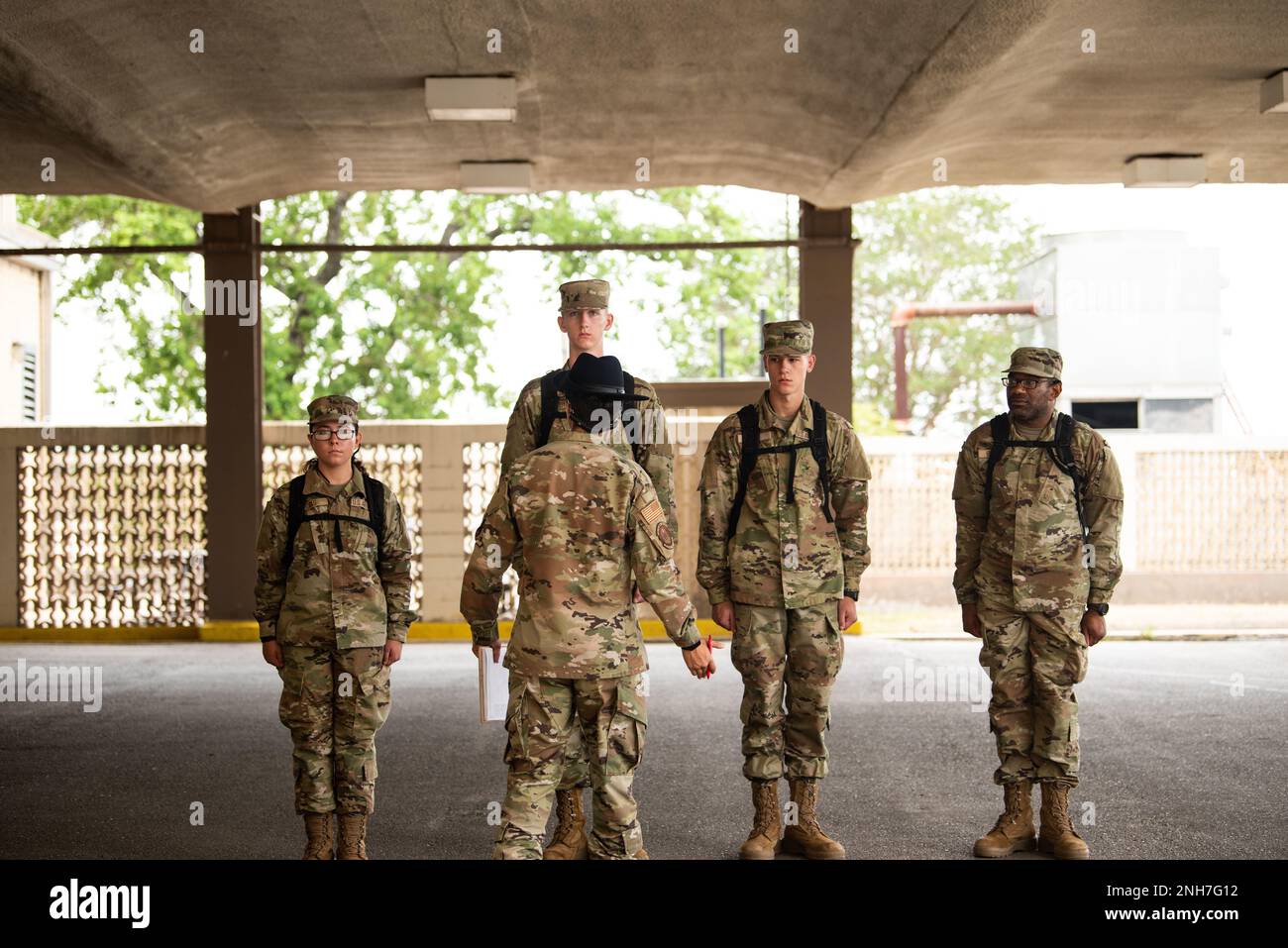 On July 21, 2022, the 433rd Training Squadron learns military history ...