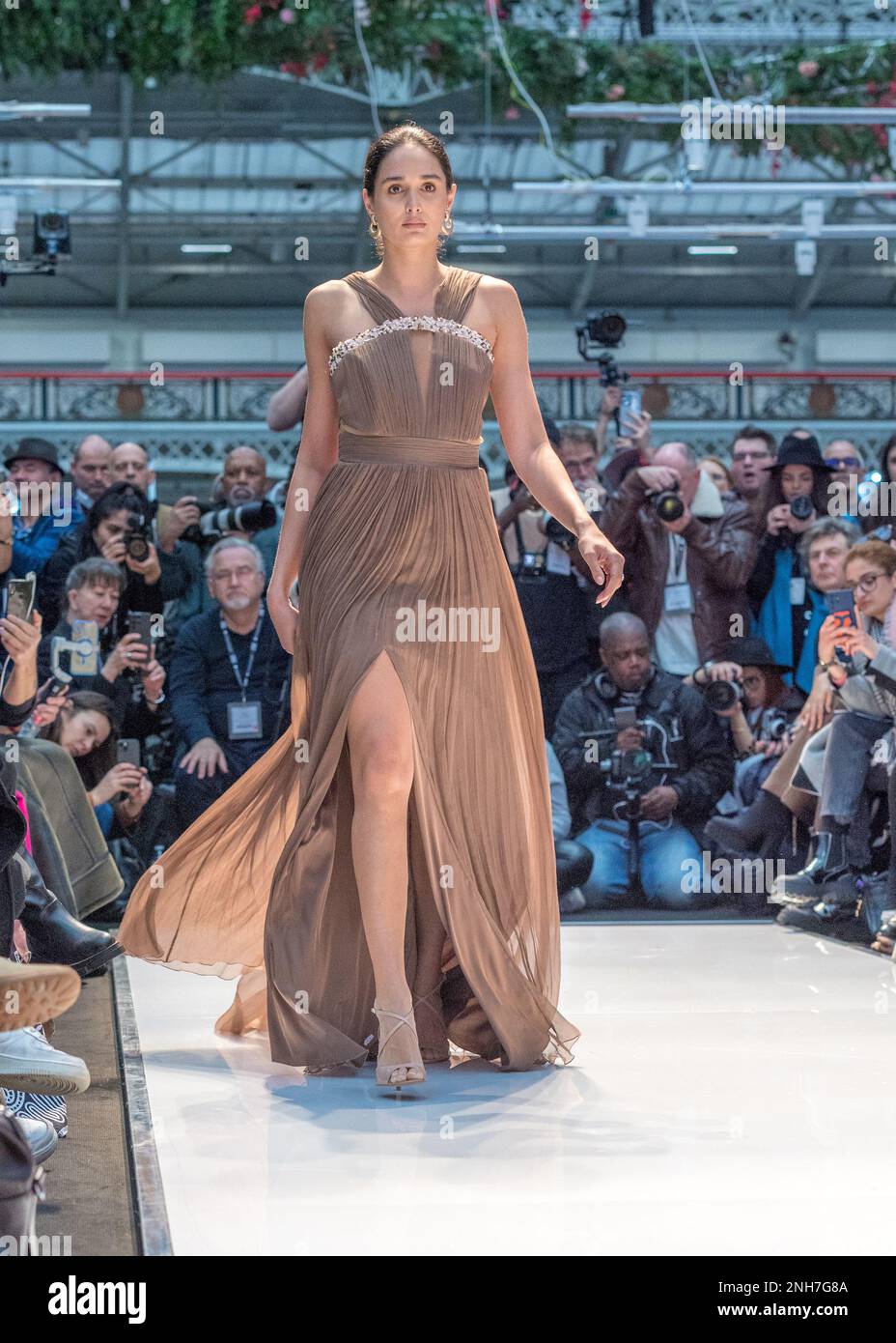 Pure London 2023 Catwalk Runway Olympia London British Fashion Event ...