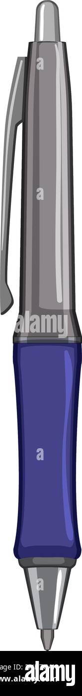 stationery pen cartoon vector illustration sign color Stock Vector ...