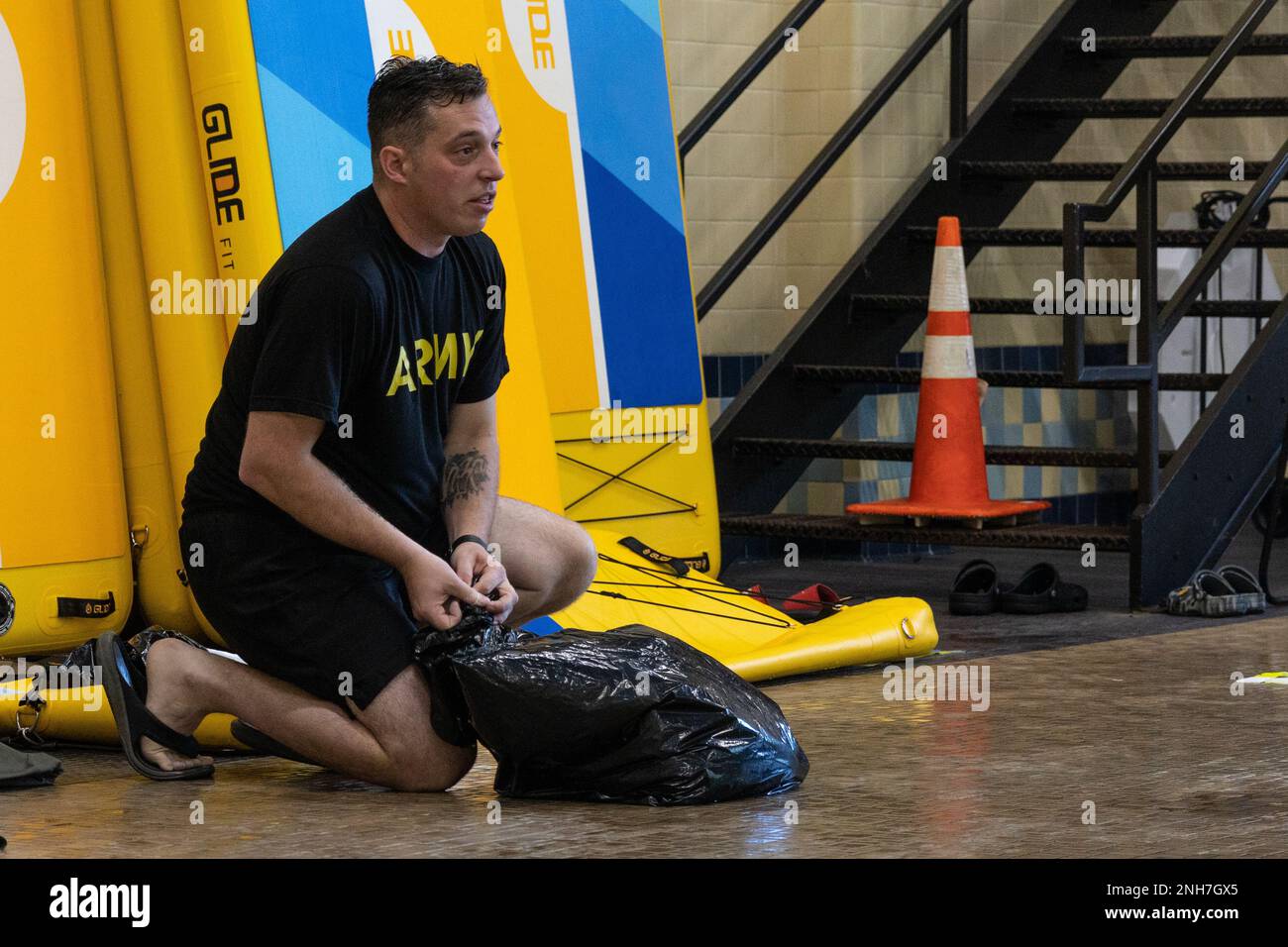 Staff Sgt. David Bevins, wheeled vehicle mechanic, 1st Theater ...
