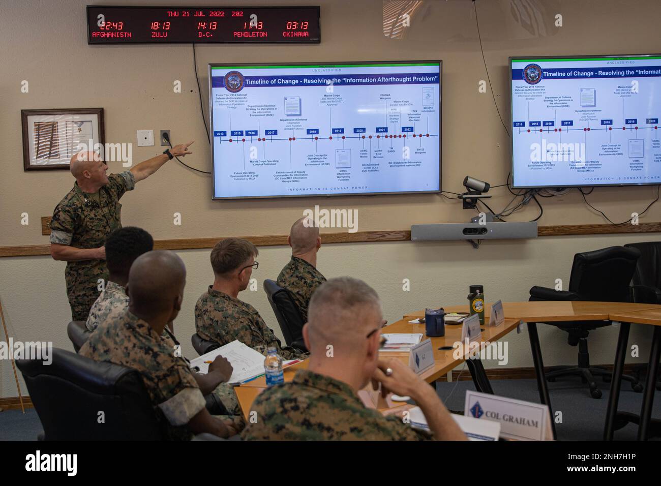 Deputy commandant for information hi-res stock photography and images ...