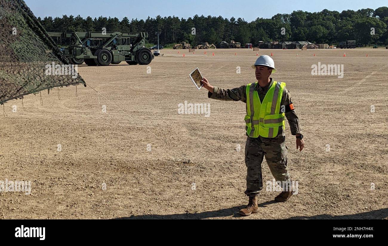 Sgt. Victor Cienega (right), 948th Transportation Company Safety Non ...