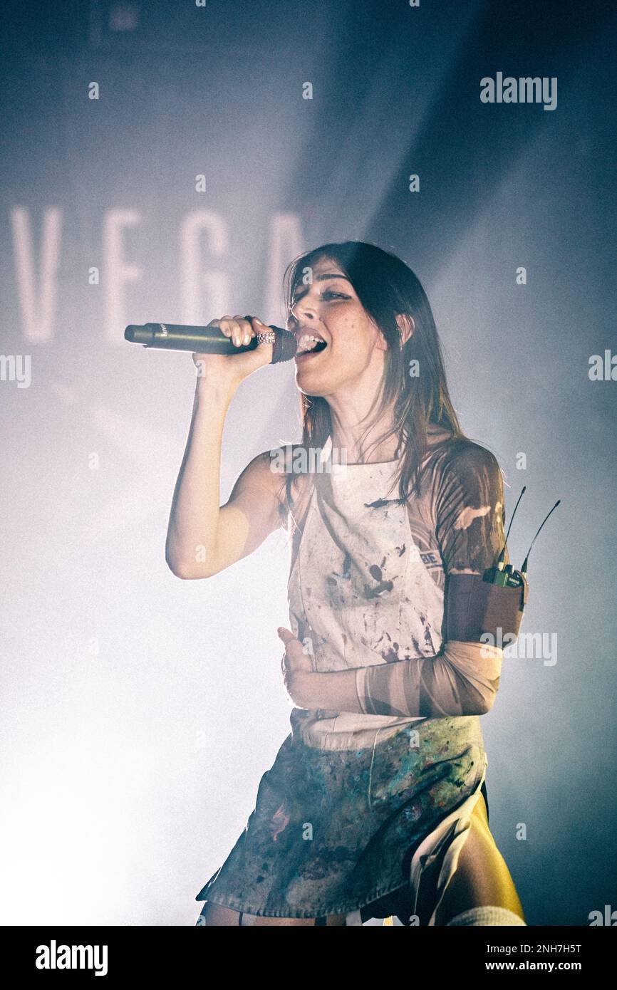 Copenhagen, Denmark. 20th Feb, 2023. The American singer Caroline ...