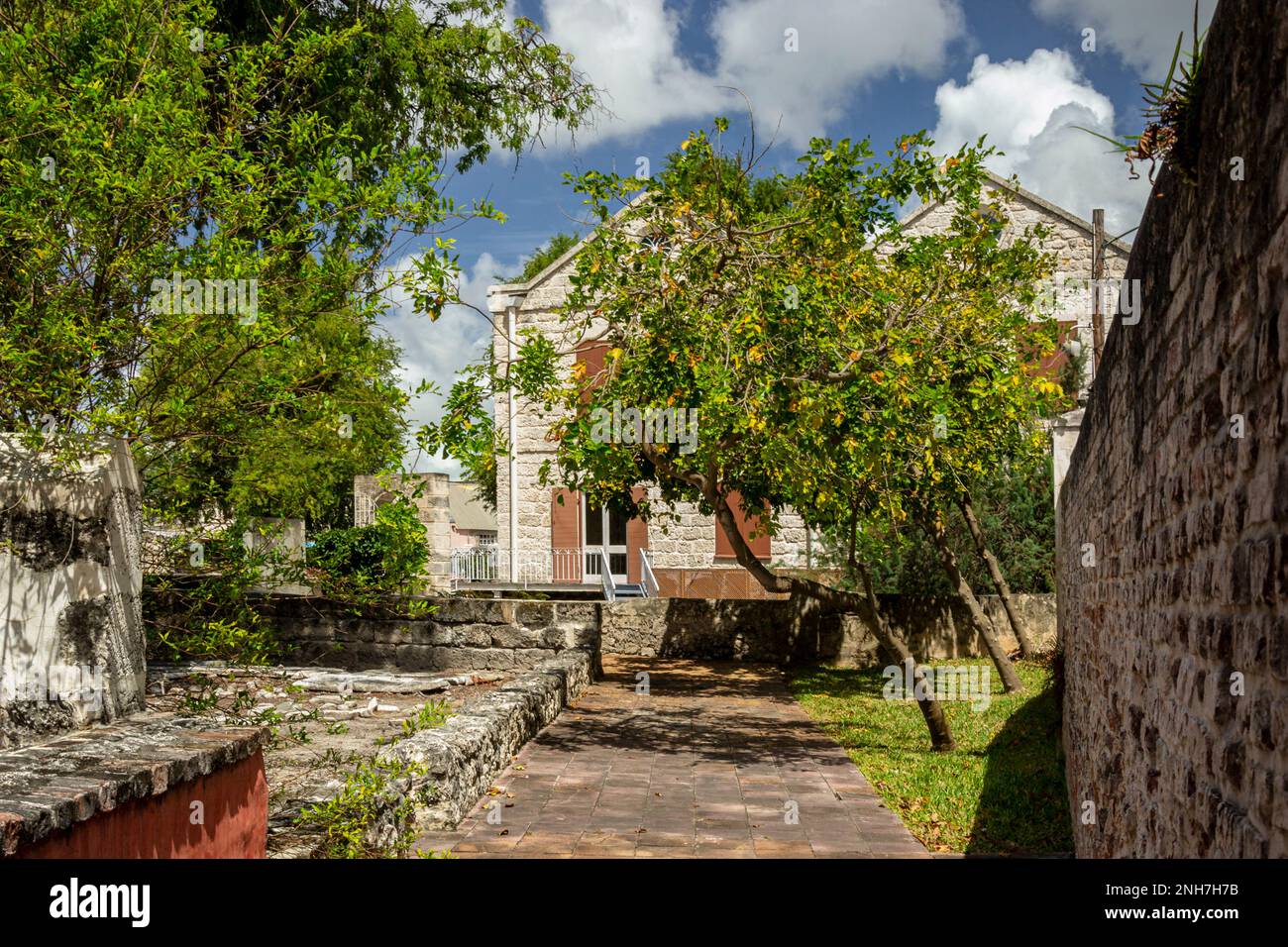 Historic building of Bridgetown Barbados Stock Photo - Alamy