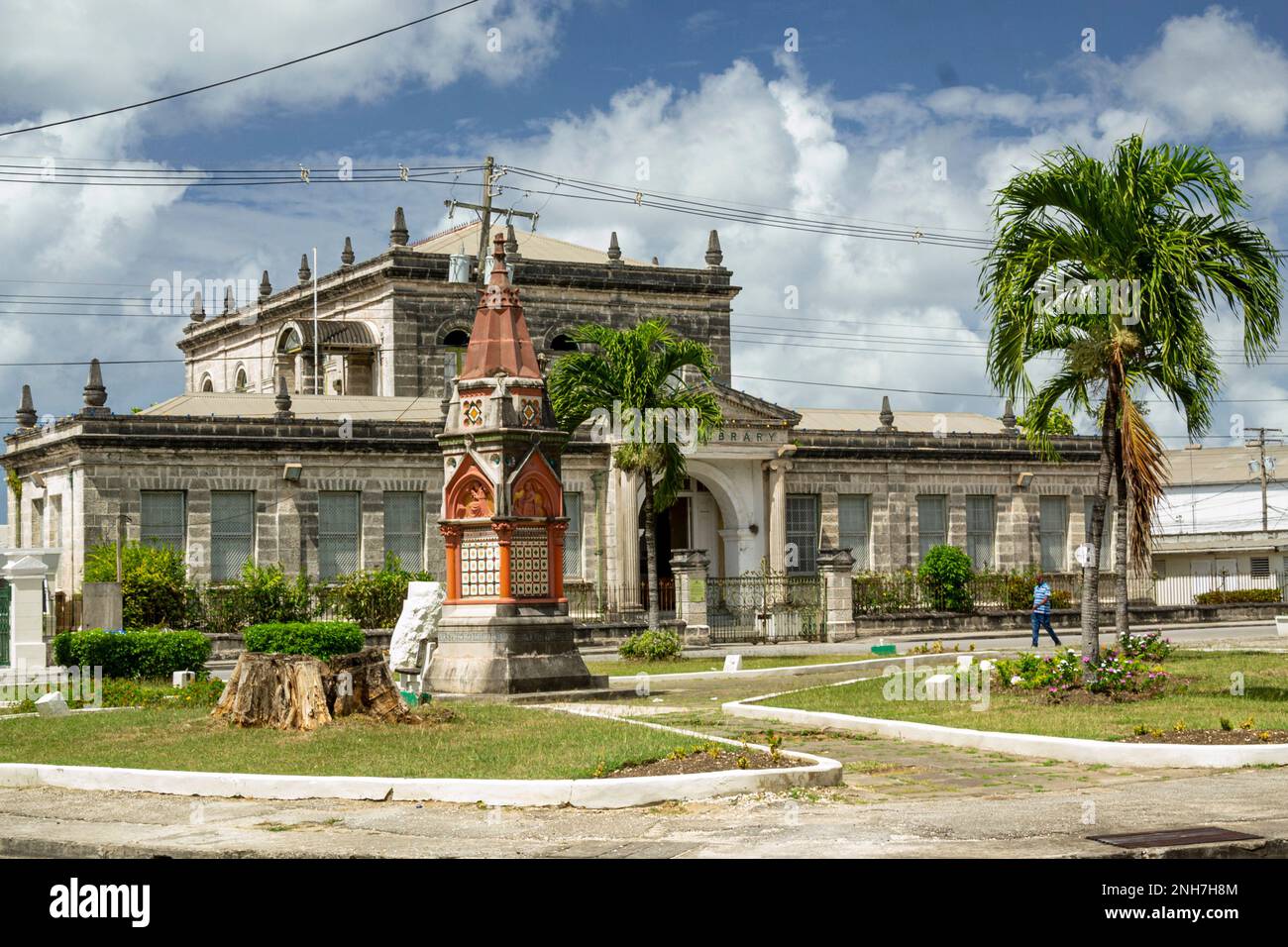 Historic building of Bridgetown Barbados Stock Photo - Alamy