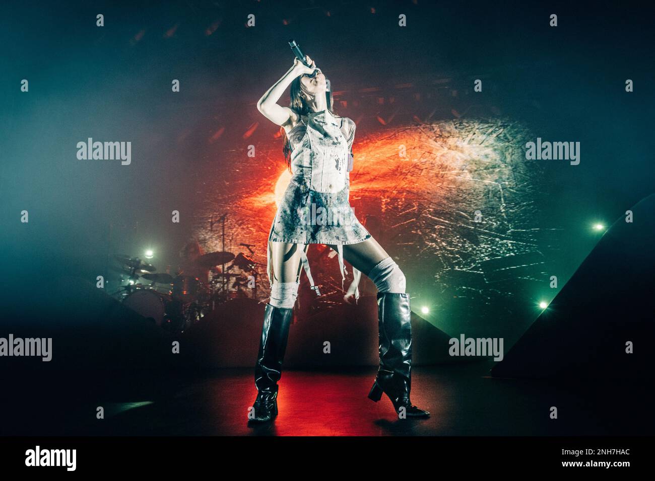 Copenhagen, Denmark. 20th Feb, 2023. The American singer Caroline ...