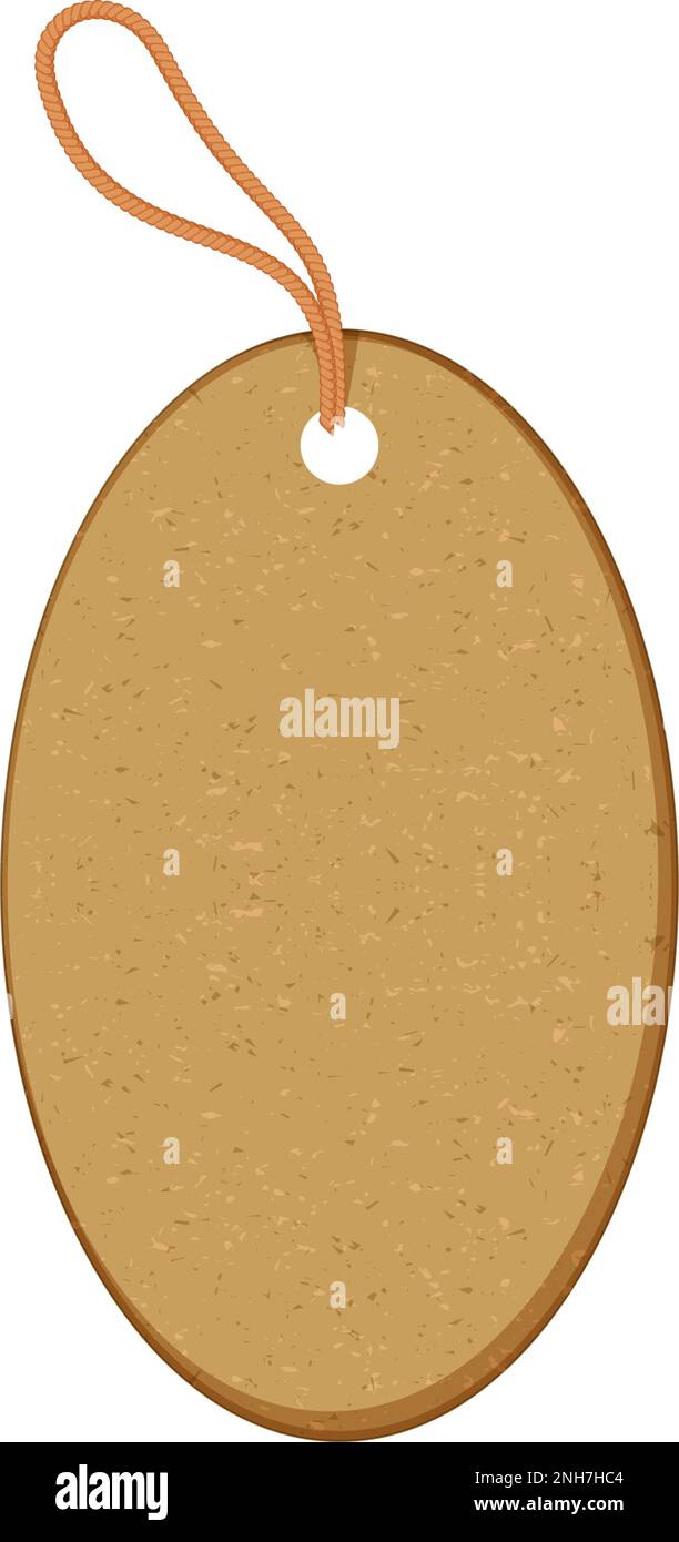 string paper tag cartoon vector illustration sign color Stock Vector ...