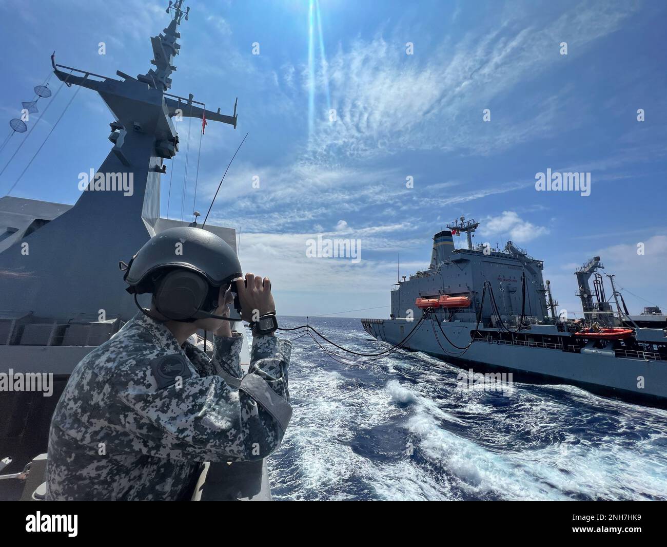 PACIFIC OCEAN (July 21, 2022) Republic of Singapore Navy guided missile ...