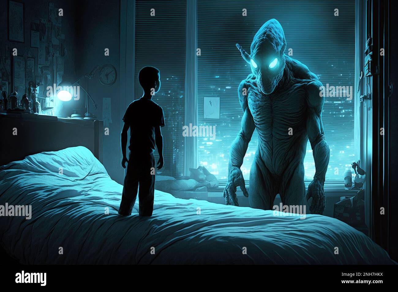 Nightmare horror hi-res stock photography and images - Alamy