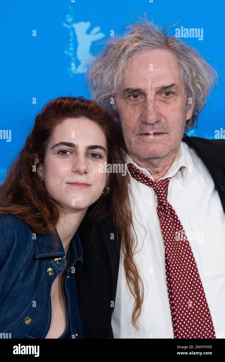 Lena Garrel and Philippe Garrel attending the Le Grand Chariot ...