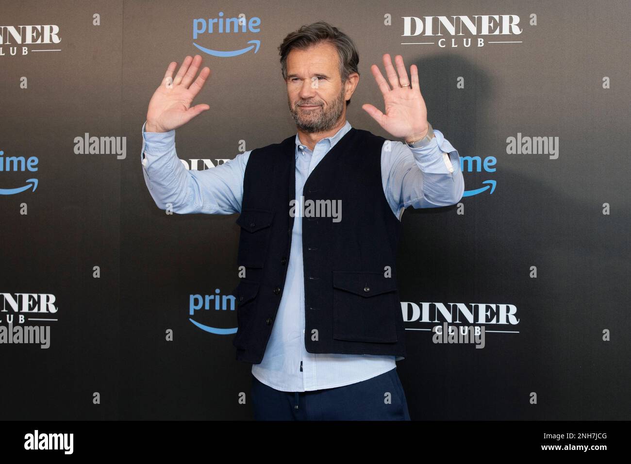 MILAN, ITALY - FEBRUARY 14: Chef Carlo Cracco attends the photo-call of ...