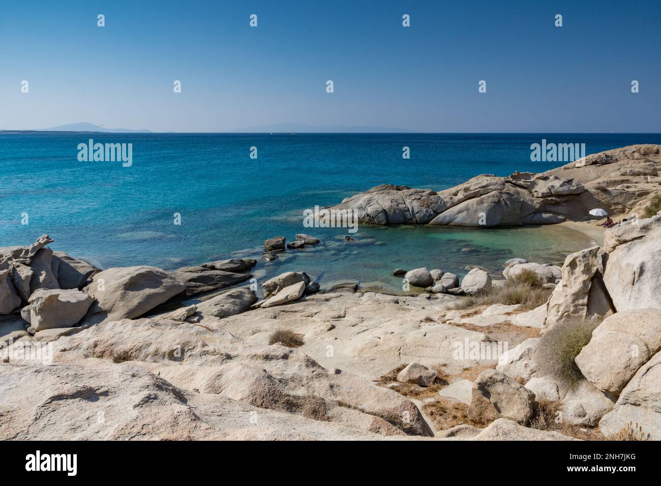 Little beach mikri vigla hi-res stock photography and images - Alamy