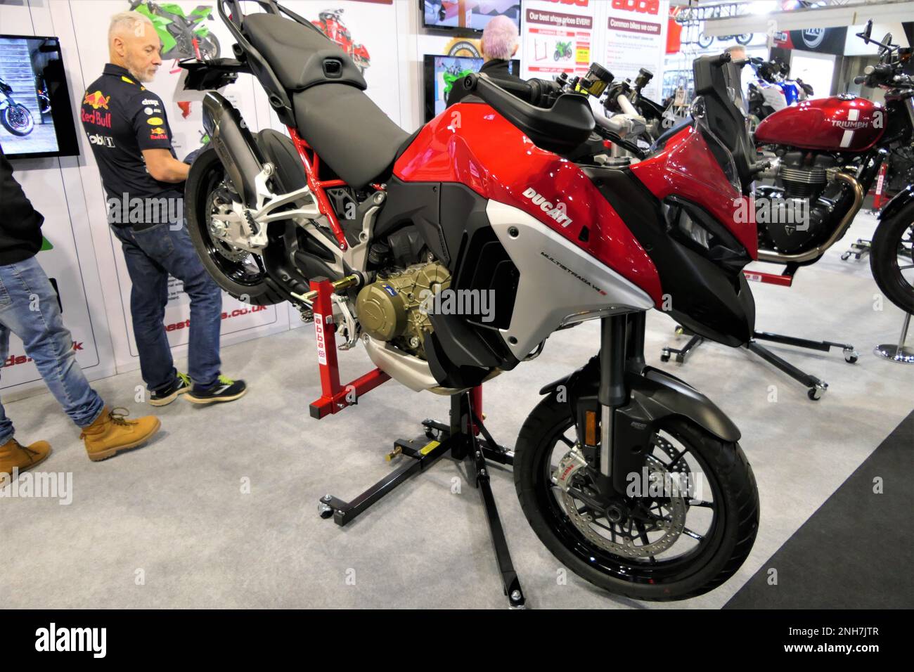 The uks largest motorcycle show hi-res stock photography and images - Alamy