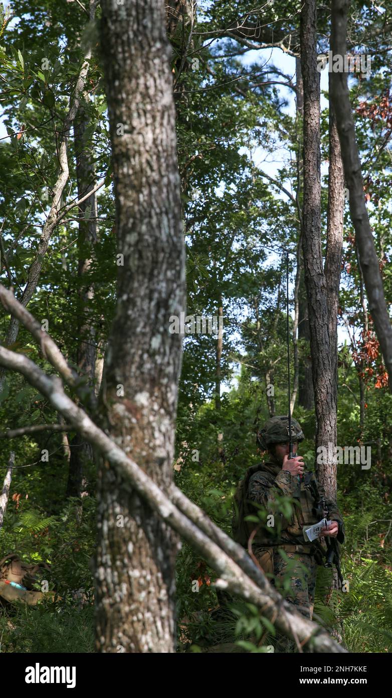 U.S. Marine Corps Sgt. Jarrod Long, a combat engineer with 2d Combat ...