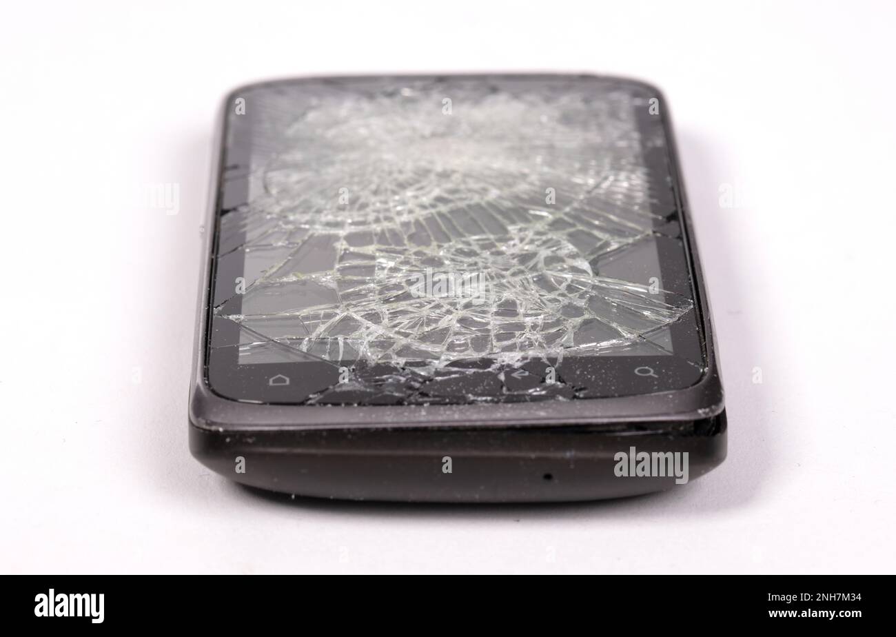 Broken display screen hi-res stock photography and images - Alamy