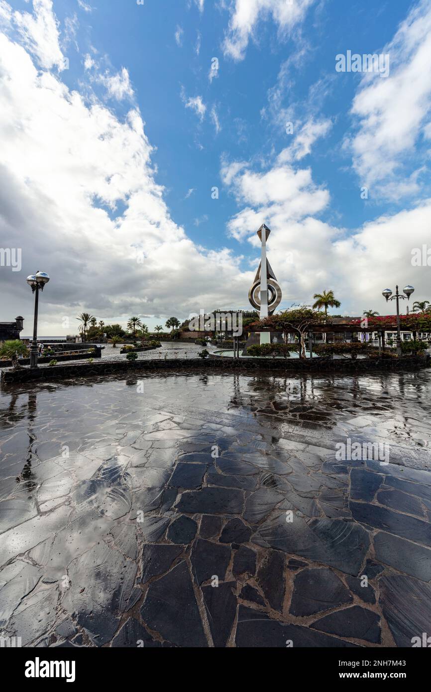 Wind Sculpture by Cesar Manrique, Santa Cruz de Tenerife, Canary ...