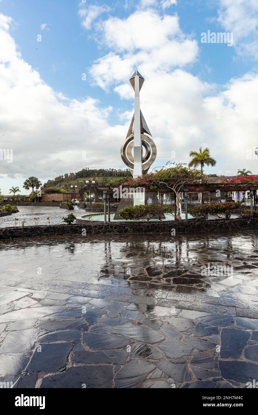 Wind Sculpture by Cesar Manrique, Santa Cruz de Tenerife, Canary ...