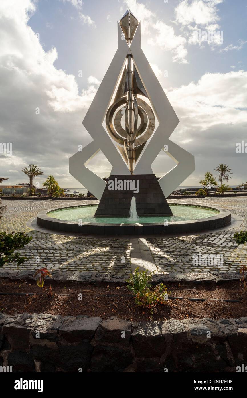 Wind Sculpture by Cesar Manrique, Santa Cruz de Tenerife, Canary ...