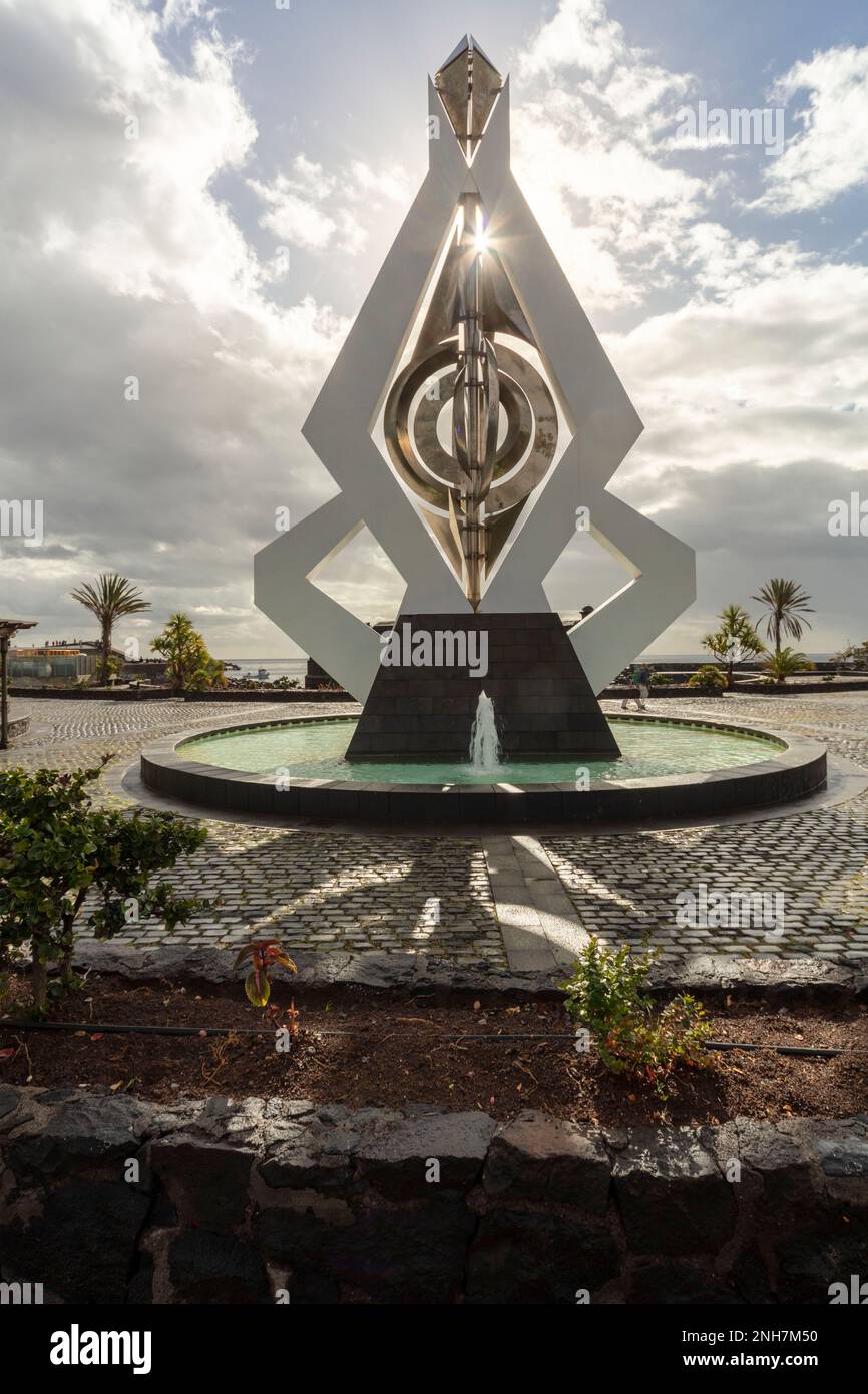 Wind Sculpture by Cesar Manrique, Santa Cruz de Tenerife, Canary ...