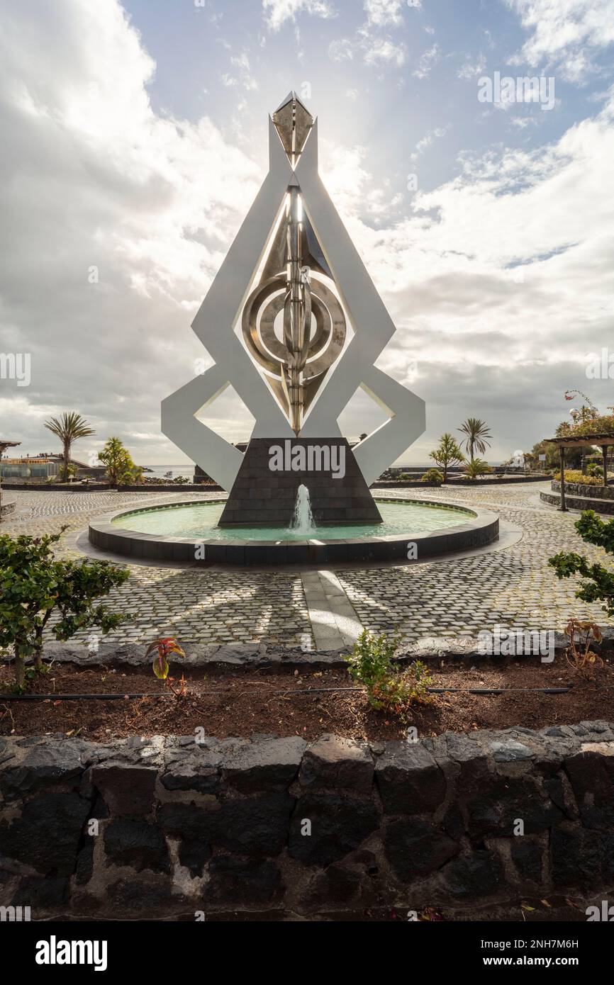 Wind Sculpture by Cesar Manrique, Santa Cruz de Tenerife, Canary ...