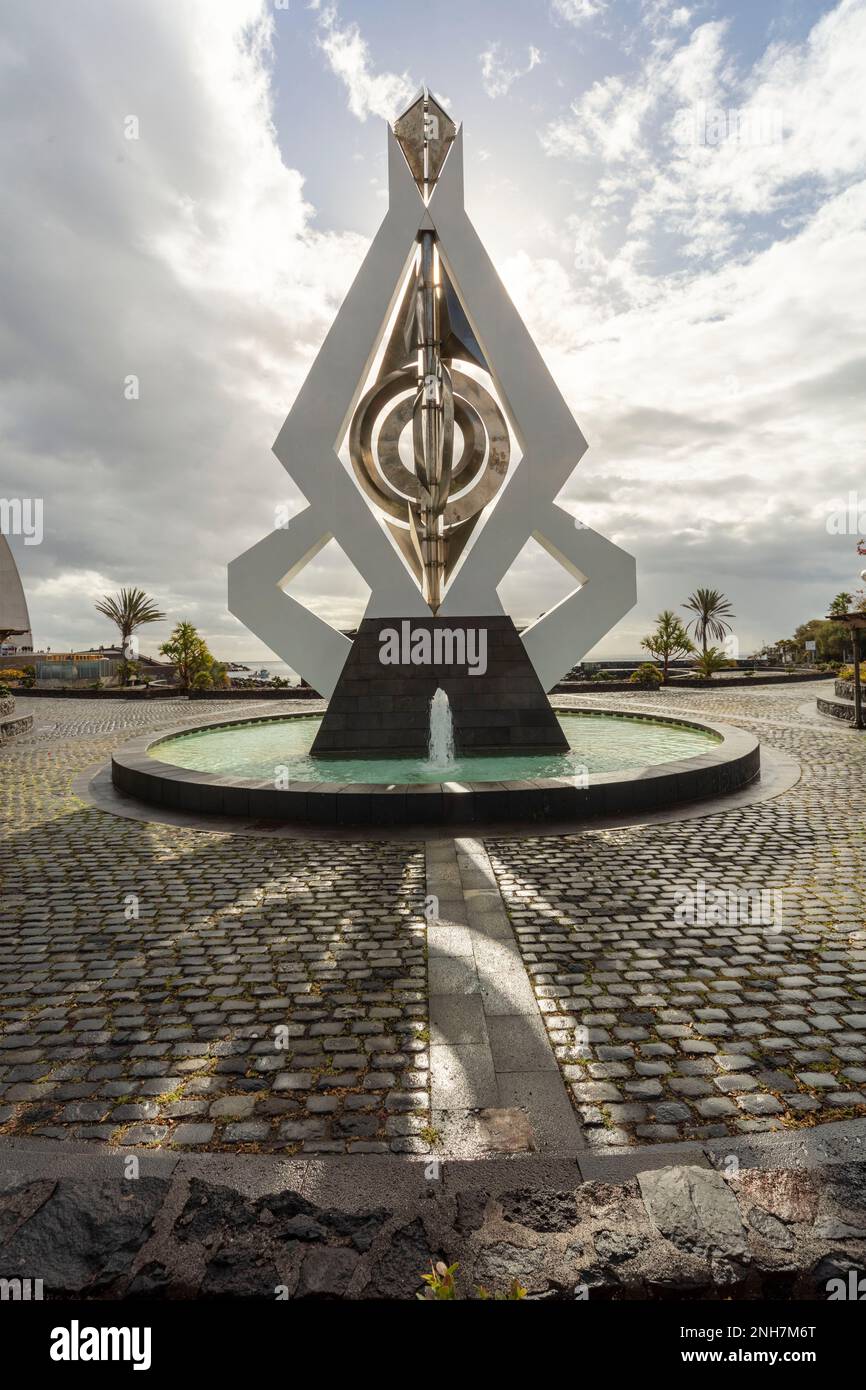 Wind Sculpture by Cesar Manrique, Santa Cruz de Tenerife, Canary ...