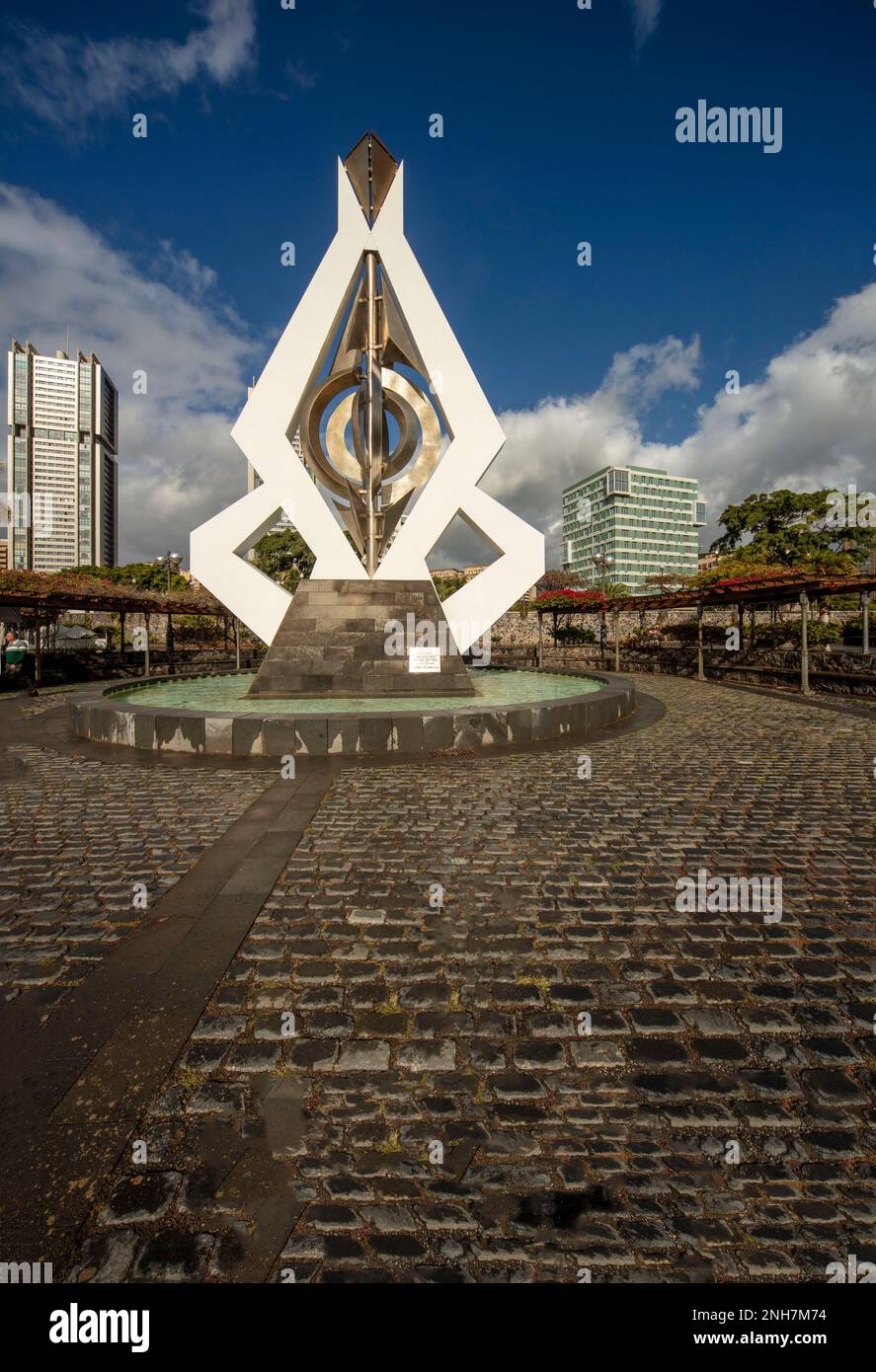 Wind Sculpture by Cesar Manrique, Santa Cruz de Tenerife, Canary ...