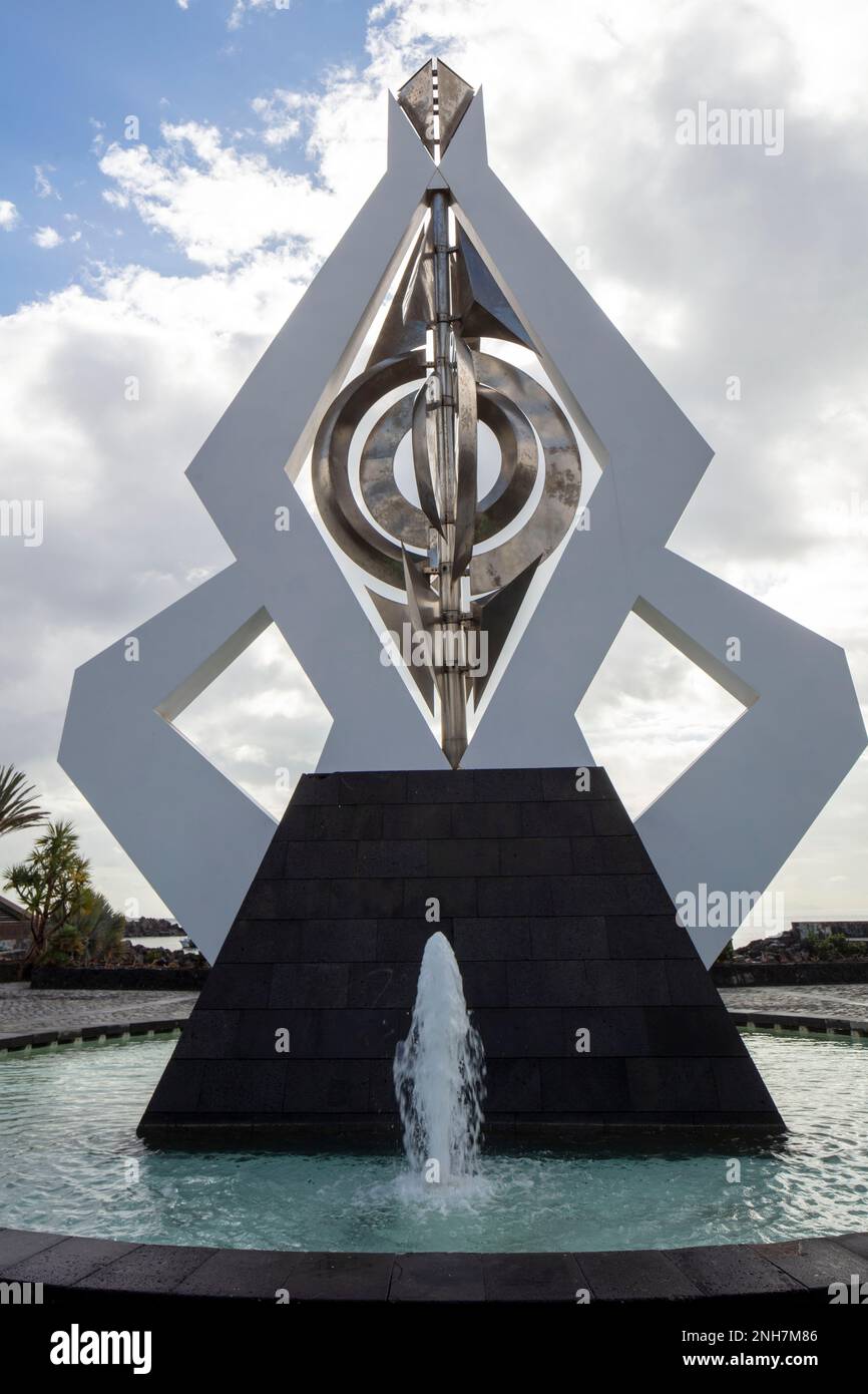 Wind Sculpture by Cesar Manrique, Santa Cruz de Tenerife, Canary ...