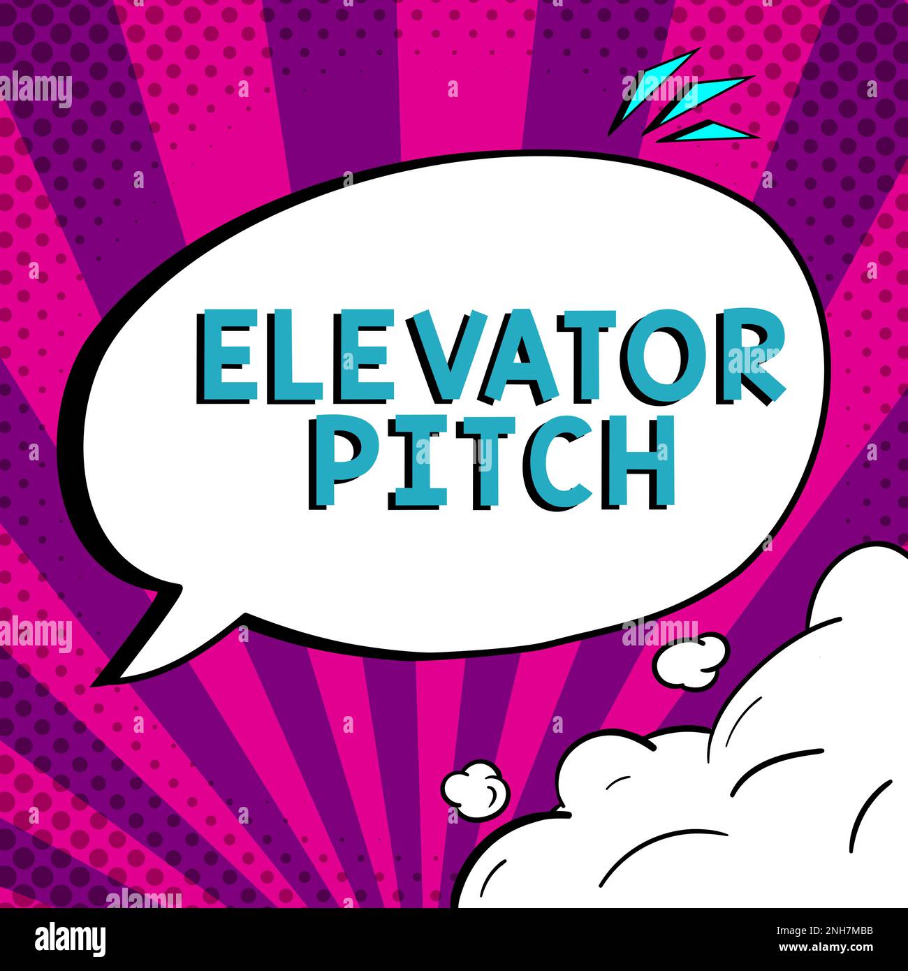 Sign displaying Elevator Pitch. Business concept A persuasive sales ...