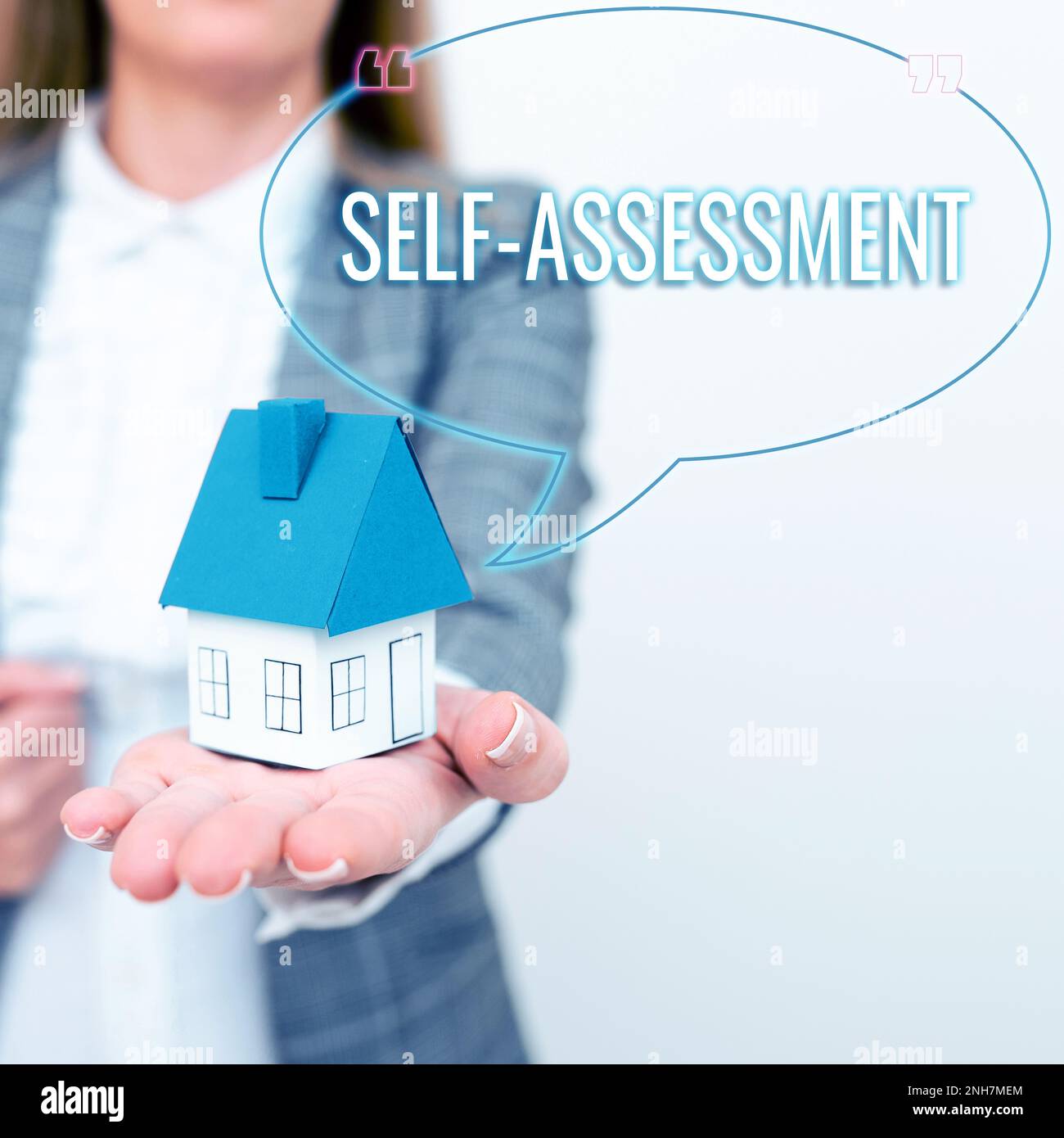 Inspiration showing sign Self Assessment. Word for Pride and confidence ...