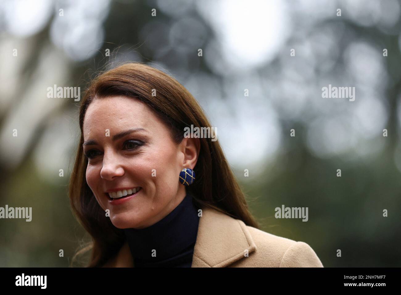 Britain's Kate, Princess of Wales visits the Oxford House Nursing Home ...