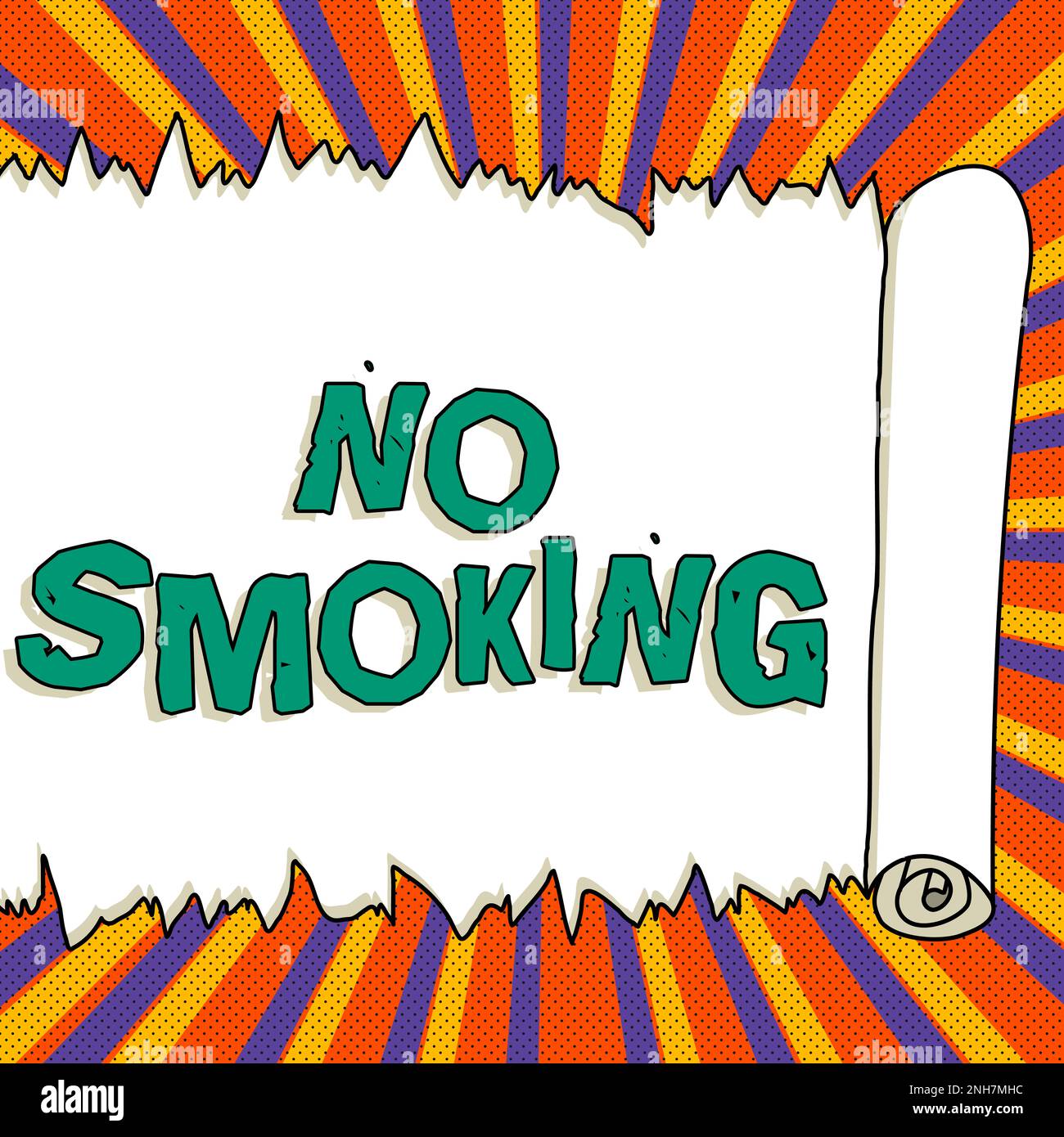 Writing displaying text No Smoking. Business approach using tobacco is ...