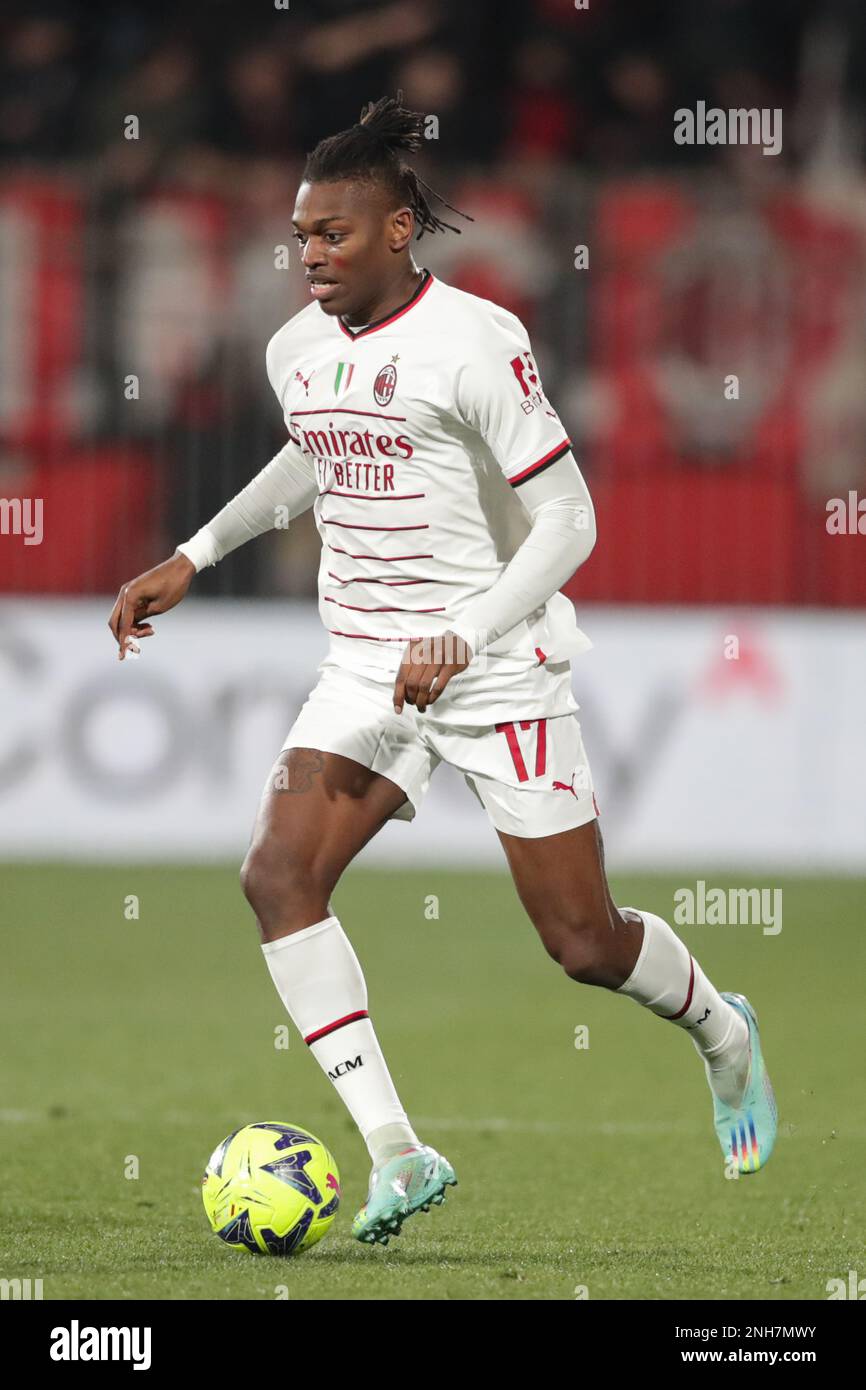 Rafael Leao of Milan in action during the 2022–23 Serie A TIM football ...