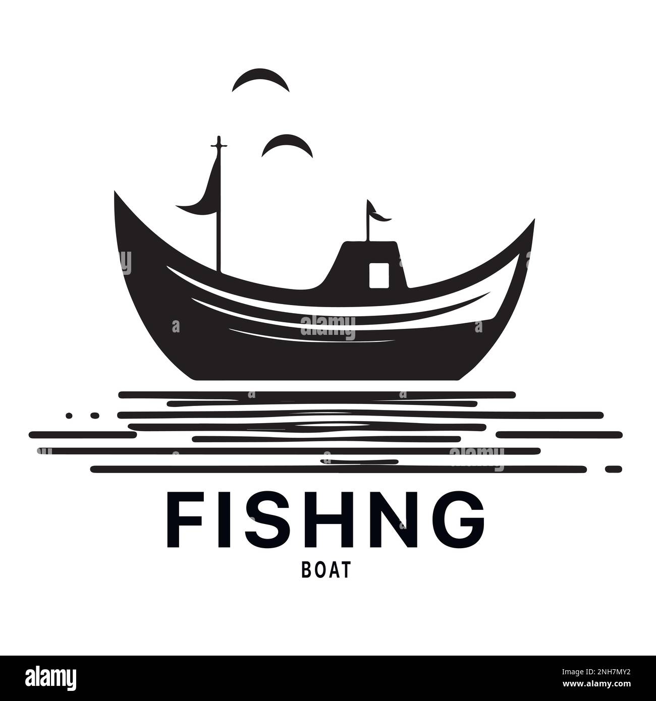 Vintage barge Stock Vector Images - Alamy