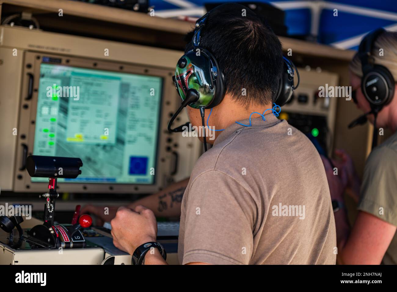U.S. Air National Guard Maj. Thanh a pilot assigned to the 163 Attack ...