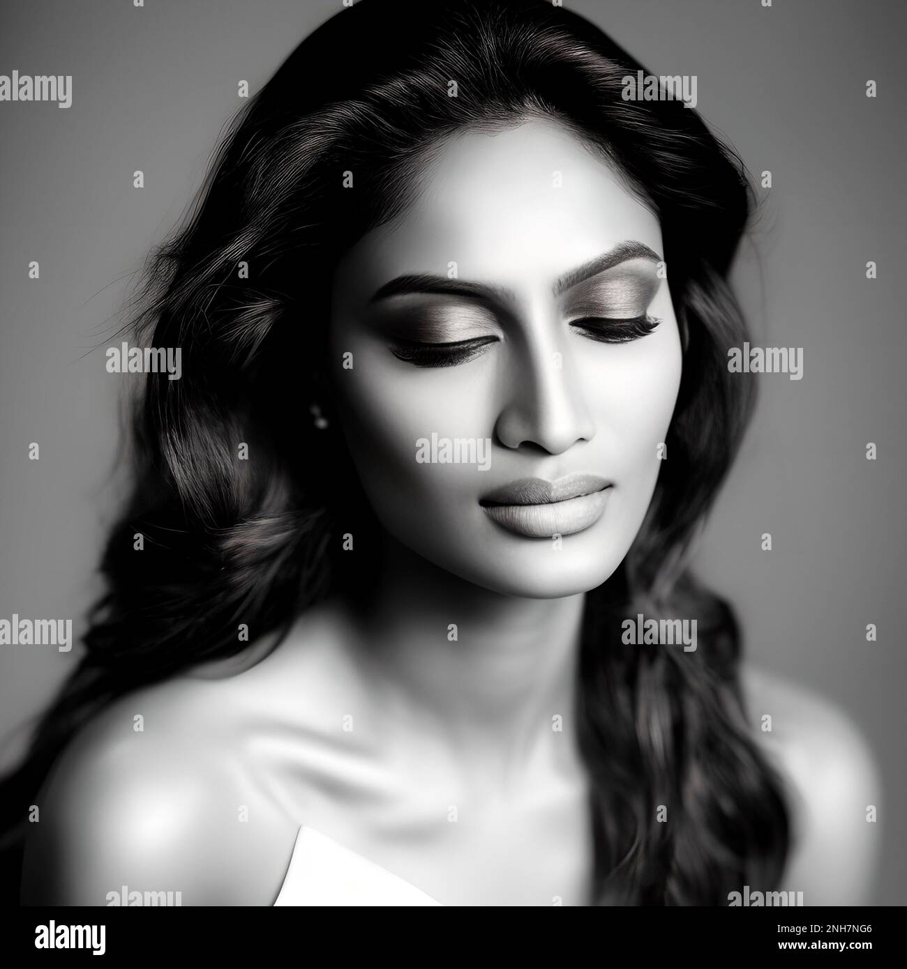 Indian super female model hi-res stock photography and images - Alamy