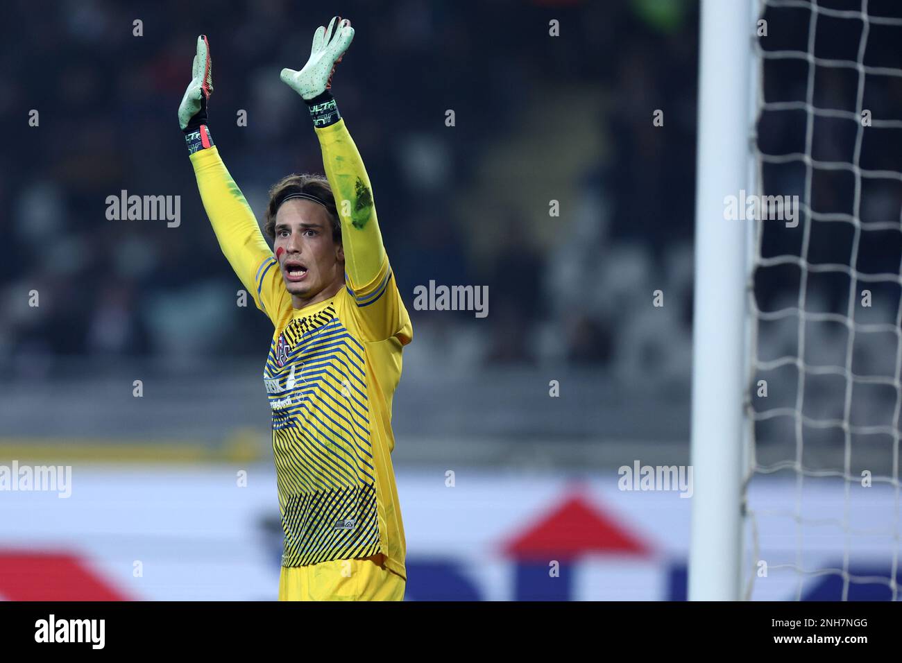 Torino, Italy. 20th Feb, 2023. Marco Carnesecchi of Us Cremonese ...