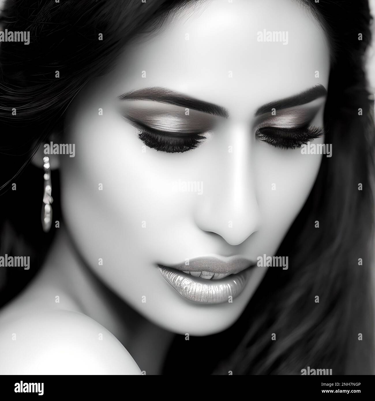 Indian super model hi-res stock photography and images - Alamy