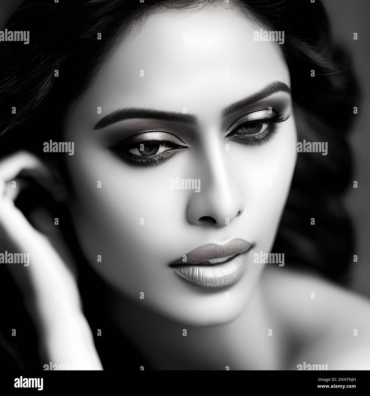 Indian super female model hi-res stock photography and images - Alamy