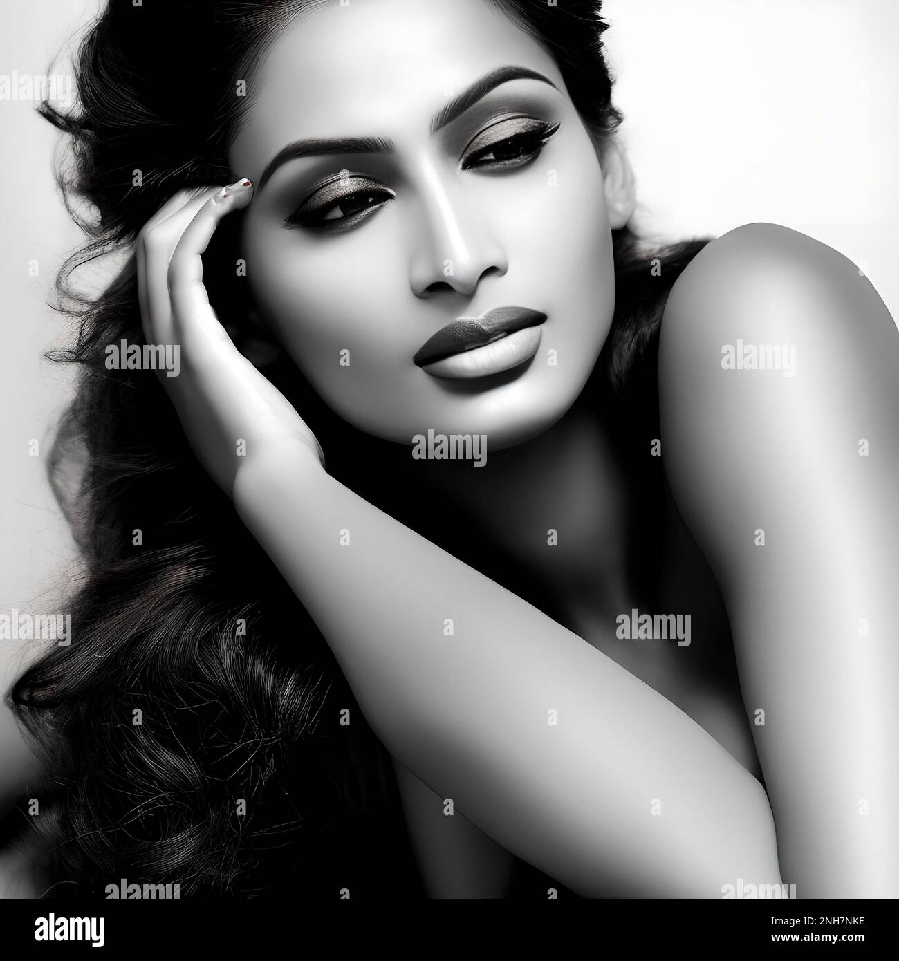 Indian super model hi-res stock photography and images - Alamy