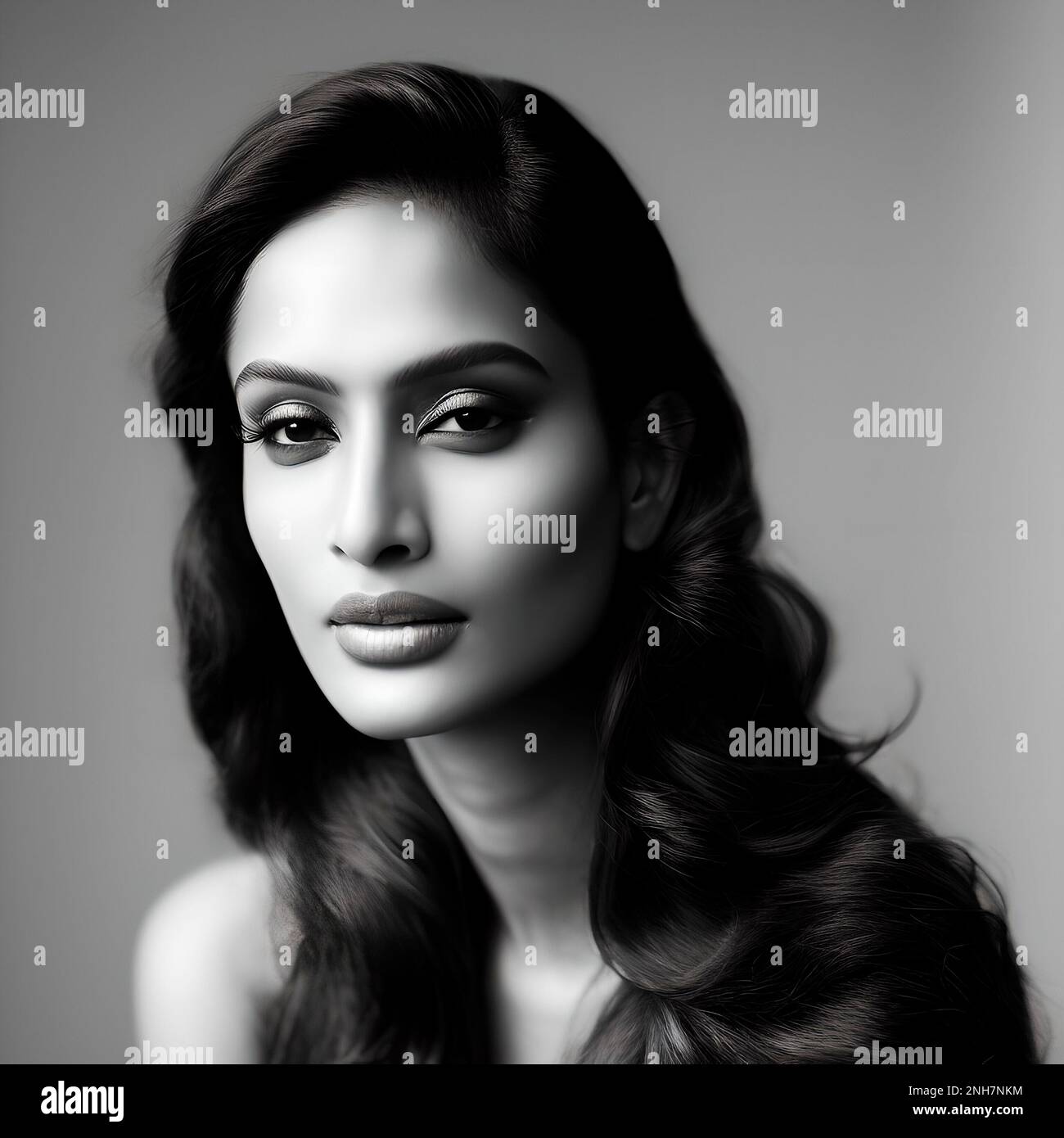 Indian super female model hi-res stock photography and images - Alamy