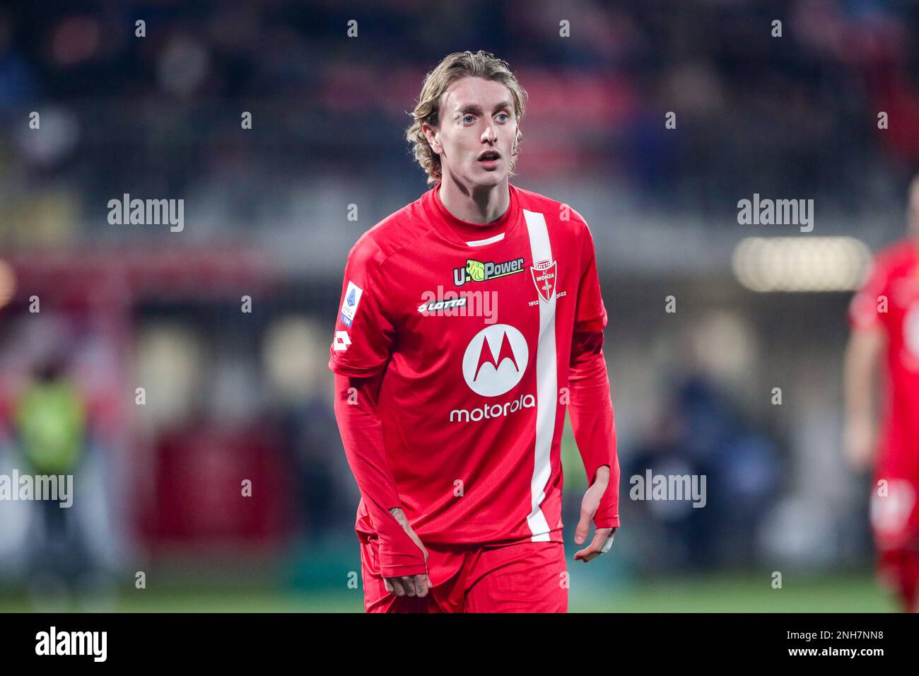 Nicolo Rovella of Monza seen during the 2022–23 Serie A TIM football ...