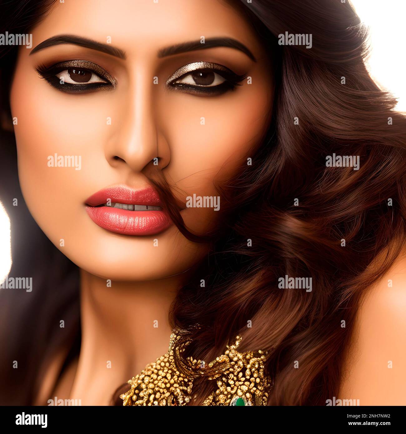 Indian super female model hi-res stock photography and images - Alamy