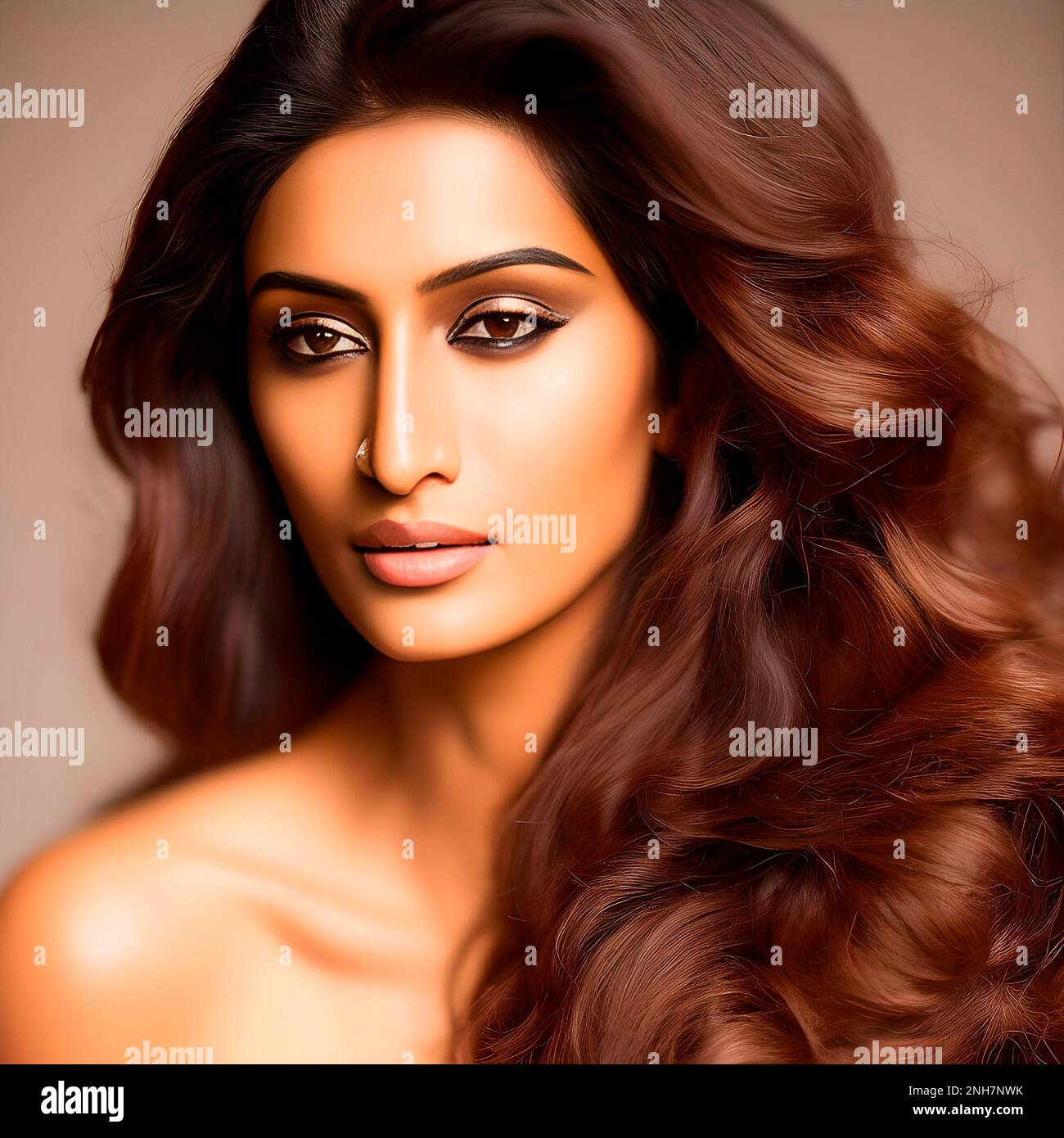 Indian super model hi-res stock photography and images - Alamy